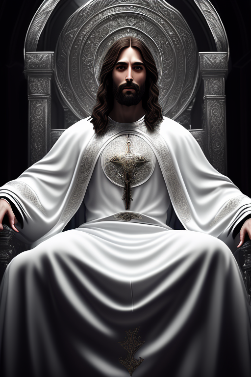 Jesus On The Throne