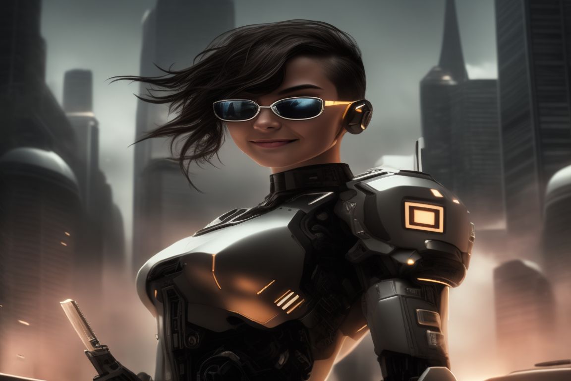 our-cat954: digital art, Caucasian female soldier mech suit 20 years ...