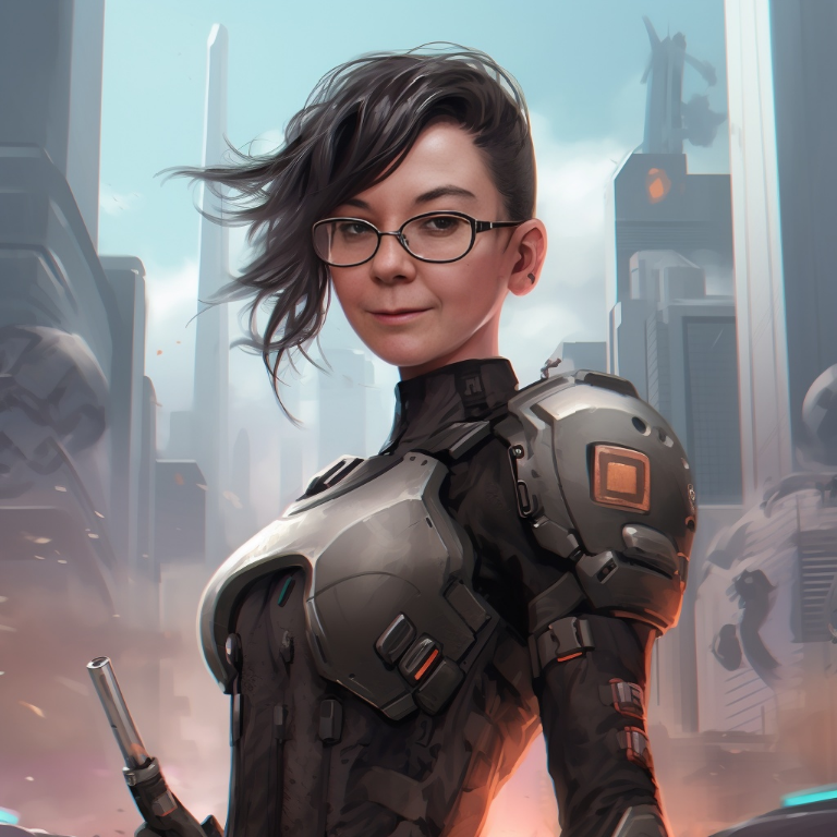 our-cat954: digital art, Caucasian female soldier mech suit 20 years ...