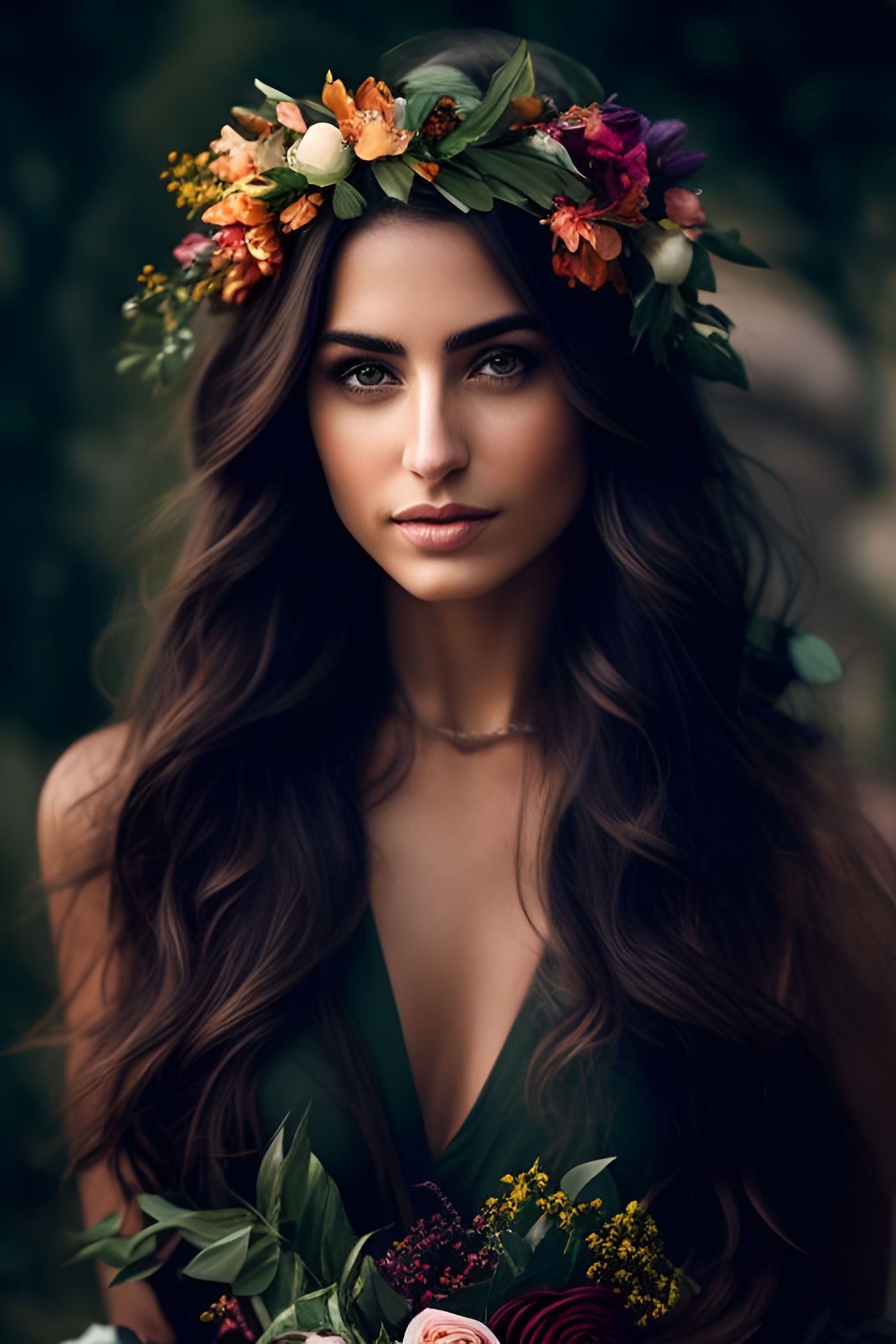 Italian Facial Features Women