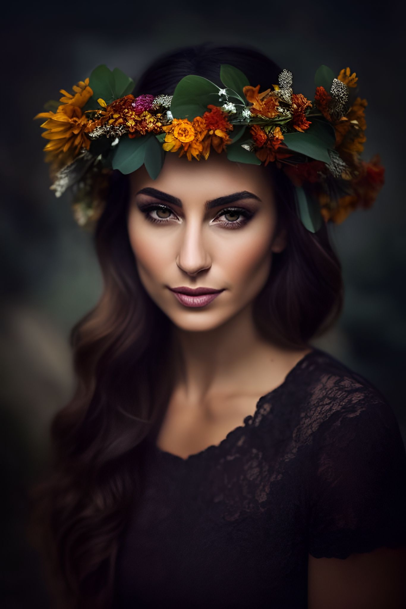 Italian Facial Features Women