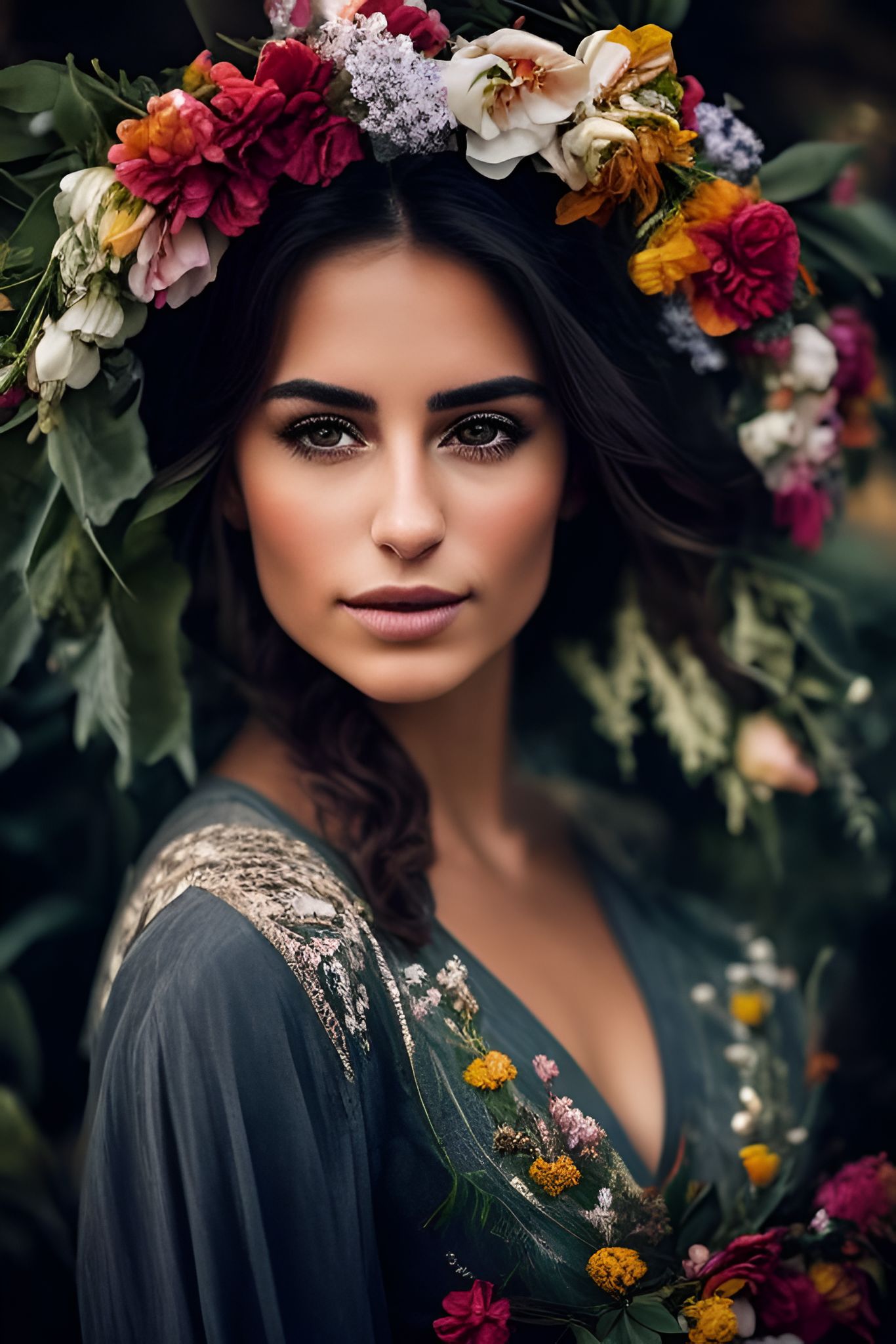 Italian Facial Features Women