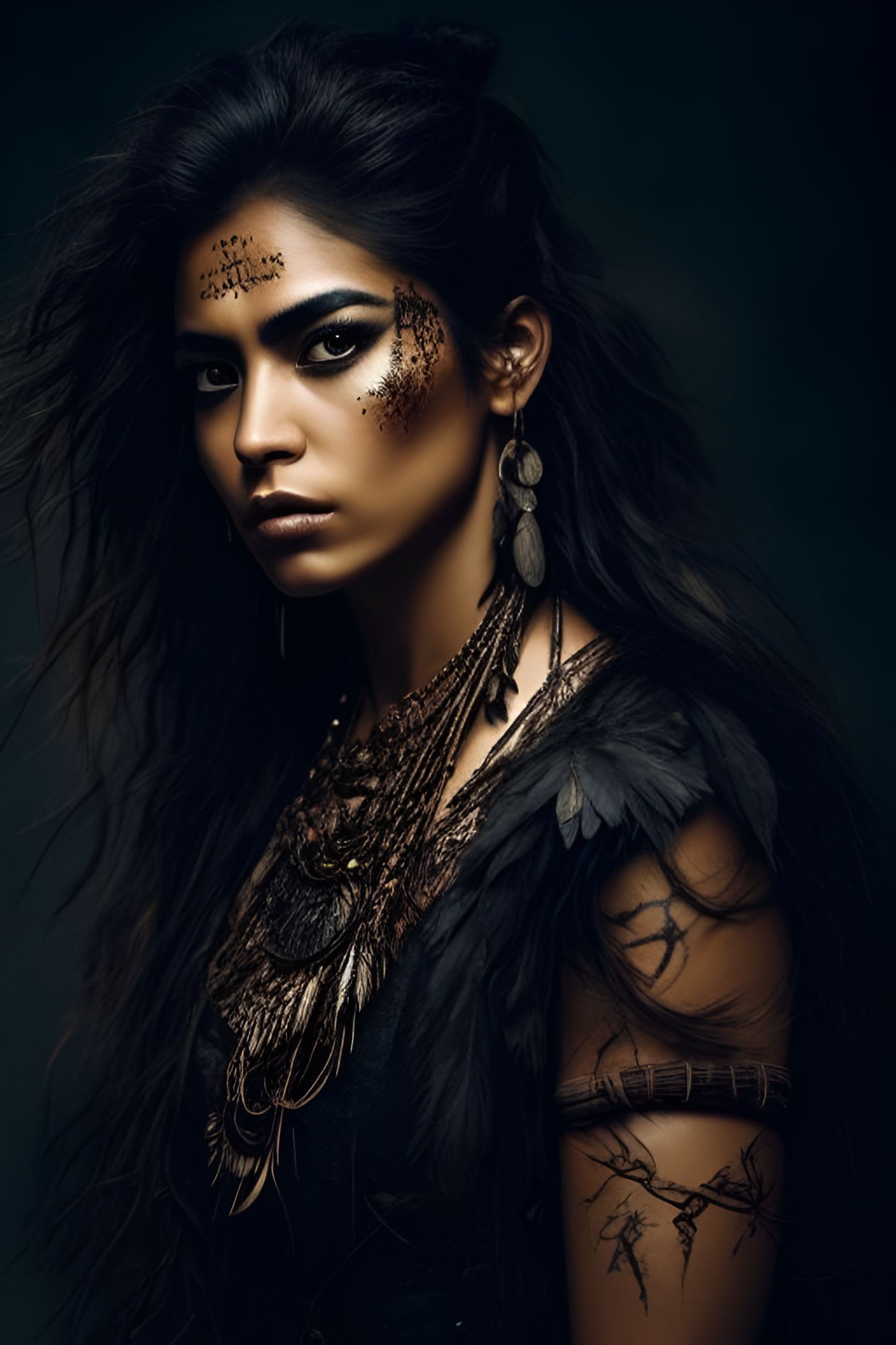 MellyS: Generate a set of realistic images featuring a strong and ...