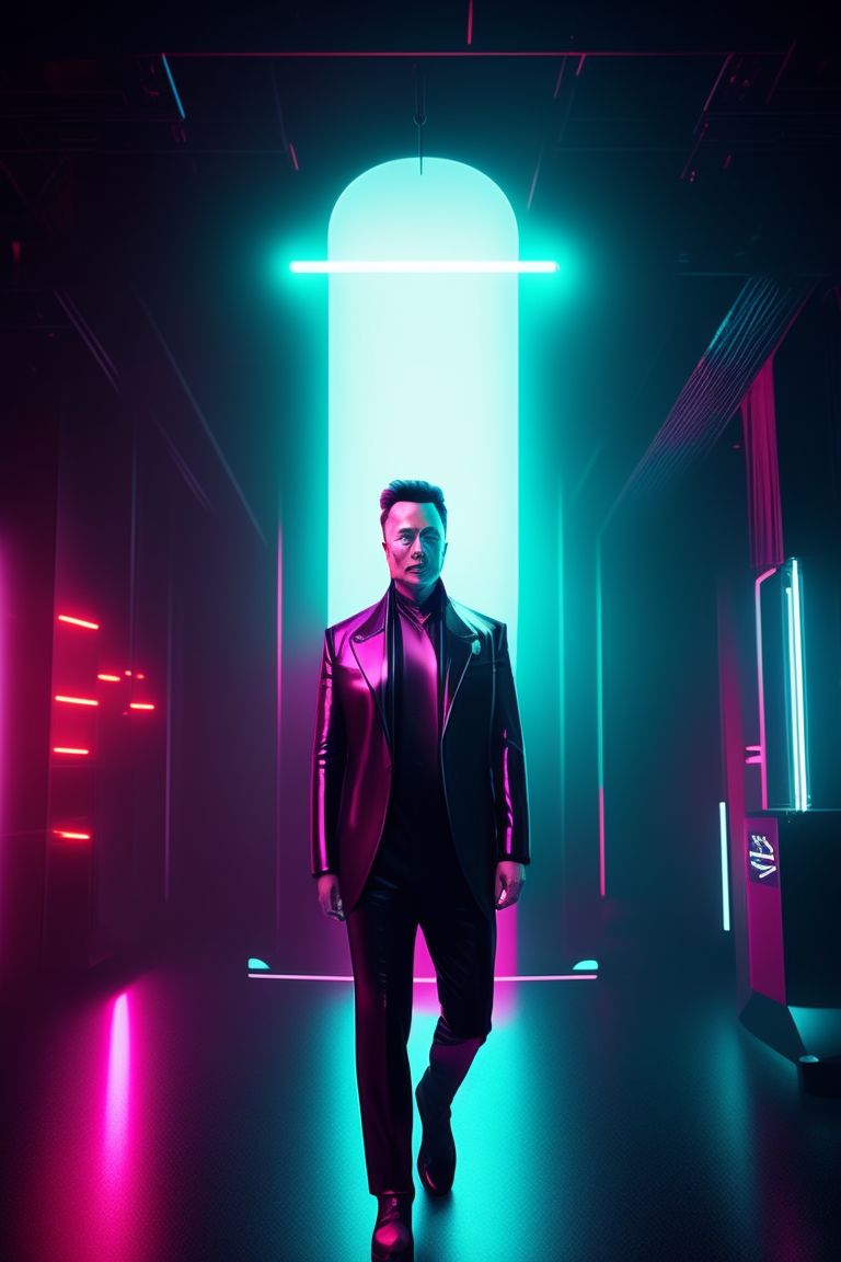 Max_Turbo: Elon Musk Style Tomorrow's Fashion 2038, Humble Guest Elon ...