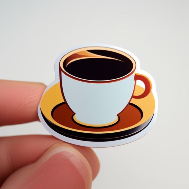 adored-quail725: a coffee cup sticker