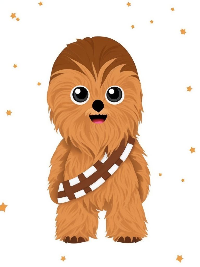 Chewbacca Cartoon Cute