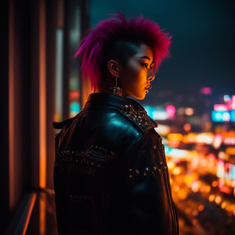Punk Rock Jacket Girls