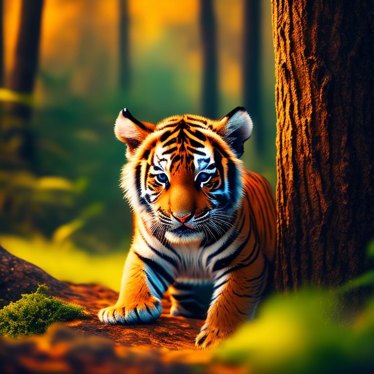 Baby Tiger Hd