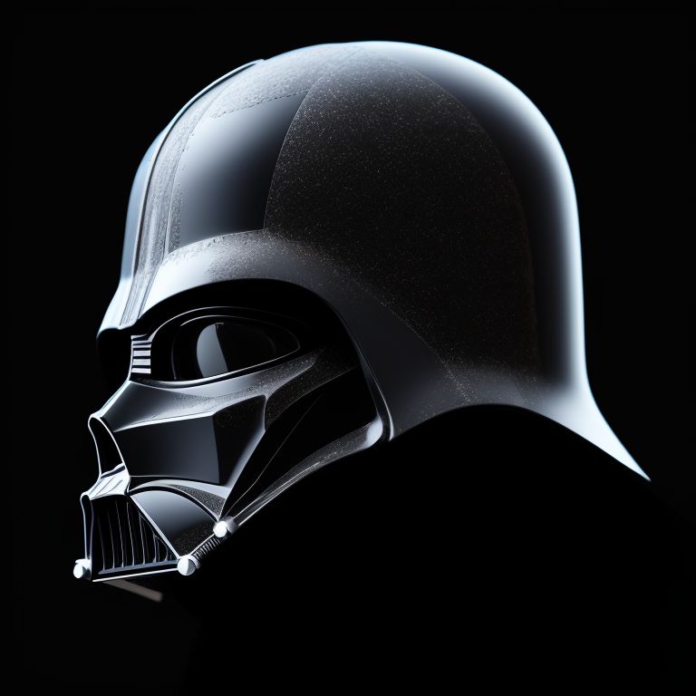 scaly-grouse824: Darth Vader Head black background cinema light 8K ...