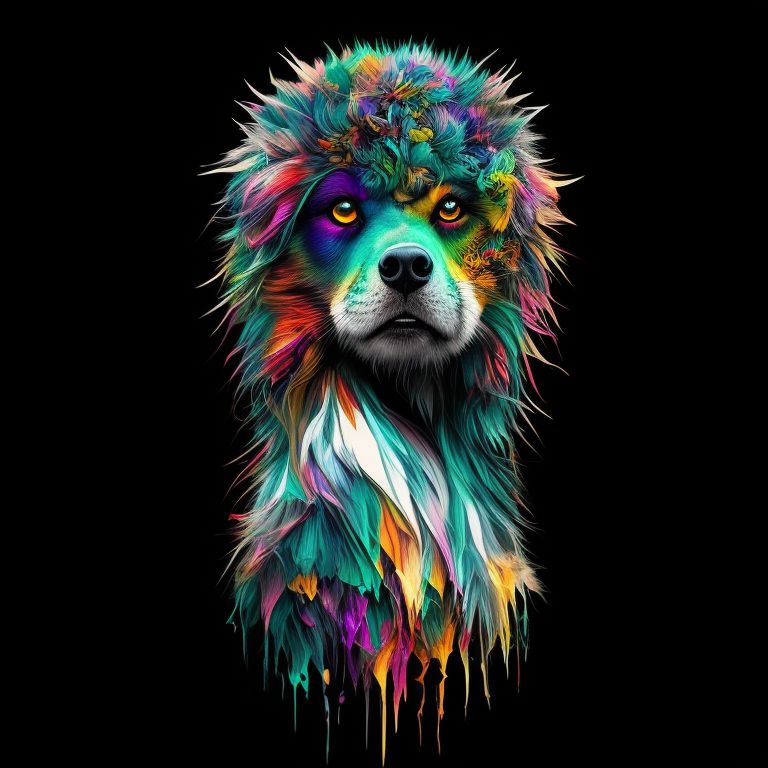 Nonkichi: A majestic creature draped in fur and adorned with sharp ...