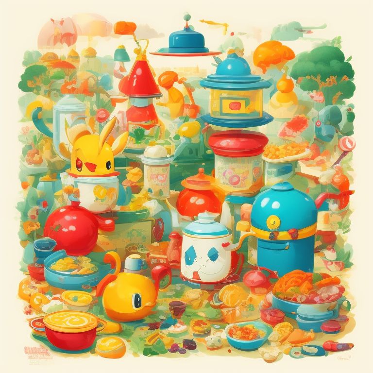 whole-gaur178: Add some video games. and have some food. with pots and ...