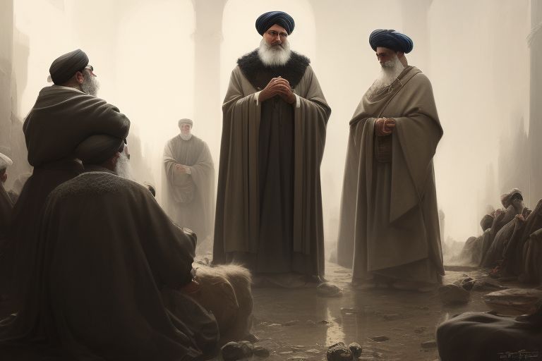 AmigoJC: High priest Eli with his head down before the two young ...