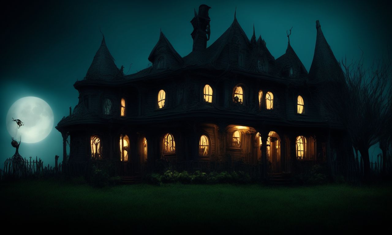 Animated Haunted House Movie