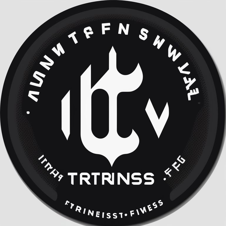 wary-ostrich46: FITNESS LOGO WITH THE WORD TRW