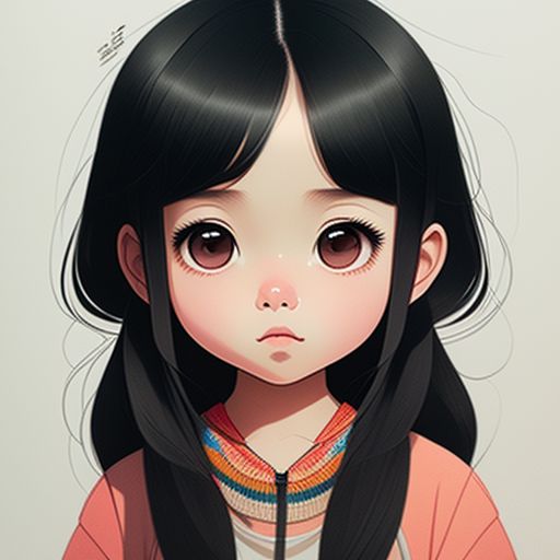 Anime Babies With Black Hair
