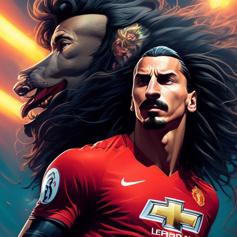 Lion King Manchester United Zlatan