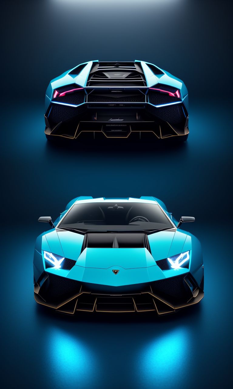 Blue Lamborghini Wallpapers