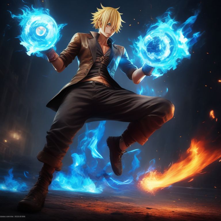One Piece Sanji Fire Kick