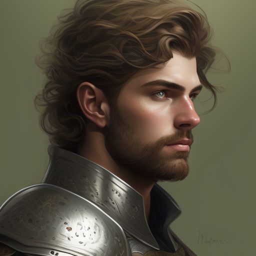 Human Paladin Portrait