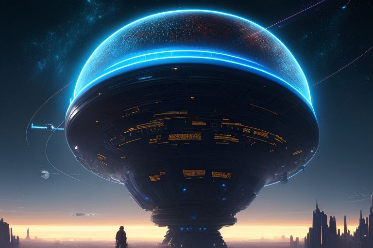 Agurzil.Awessu: blue futuristic city in cosmo, blue alien planet, milky ...