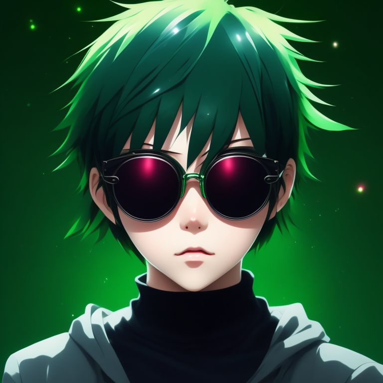 Anime Hacker Boy