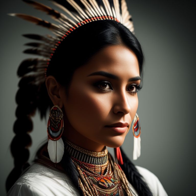 Beautiful Native American Women