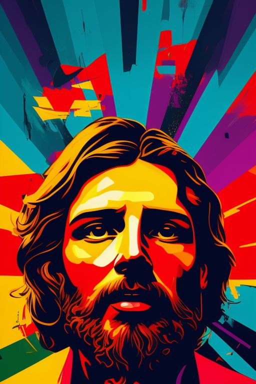 Jesus Christ Pop Art