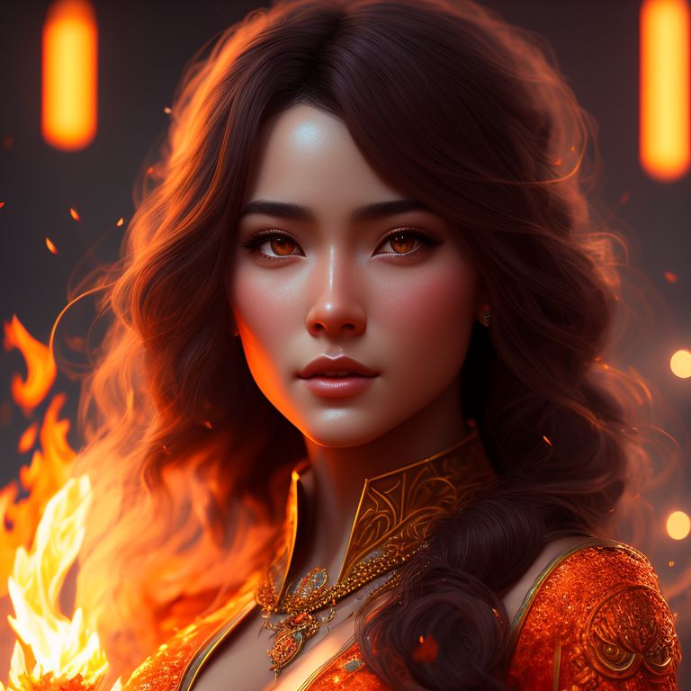 Girl With Fire Powers