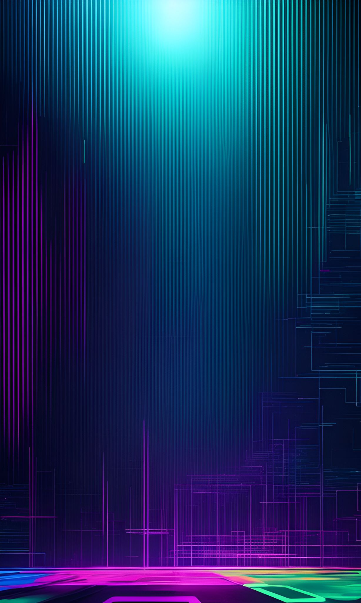 heathercooper: Arcade grid landscape