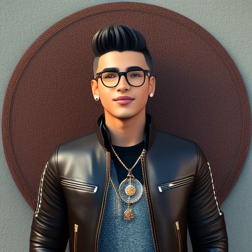 fearful-deer917: teen spanish male rapper in leather jacket and jeans ...