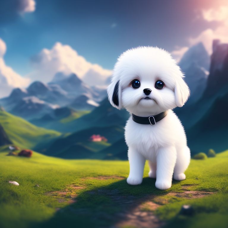 Cute Little Doggies To Color