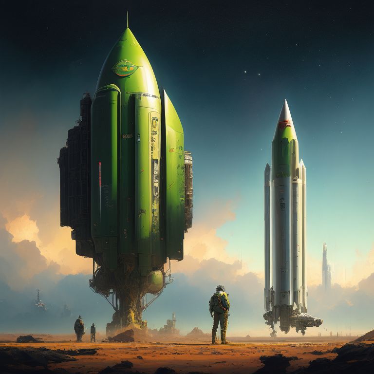 Frog In Nasa Rocket Launch