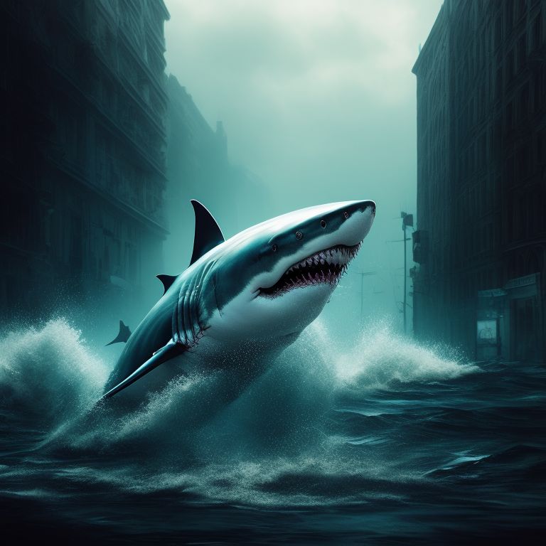 Jumping Shark Wallpaper Hd