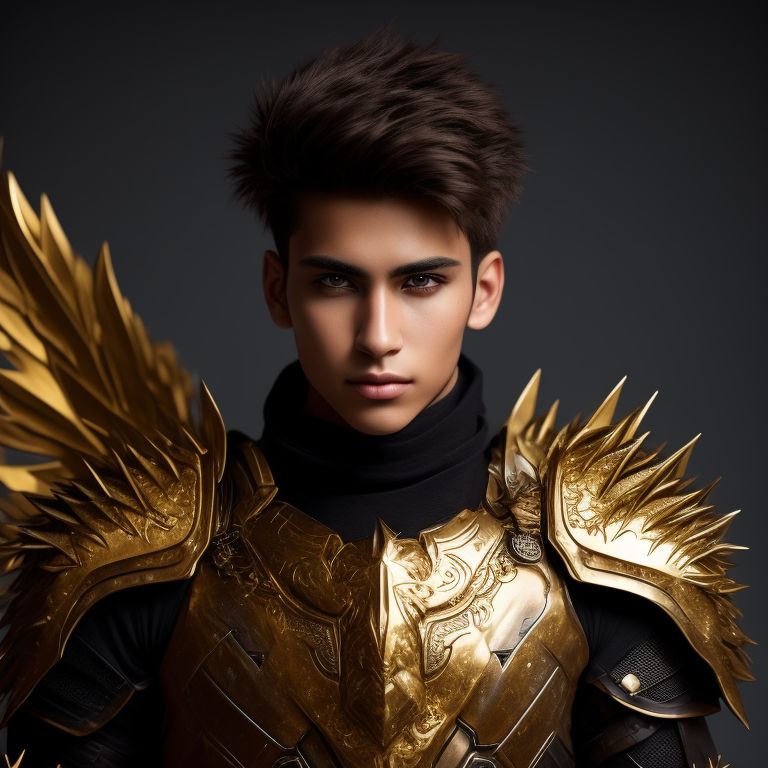 ThomasHopkins: A young man with short spiky medium brown hair, Full ...