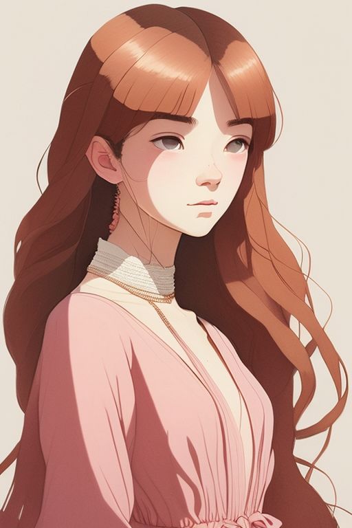 Vparratv: Behold a stunning sight of a youthful maiden with flowing ...