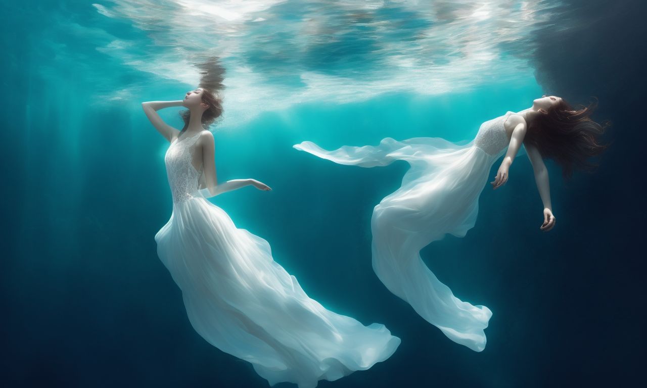 Girl Underwater Dress