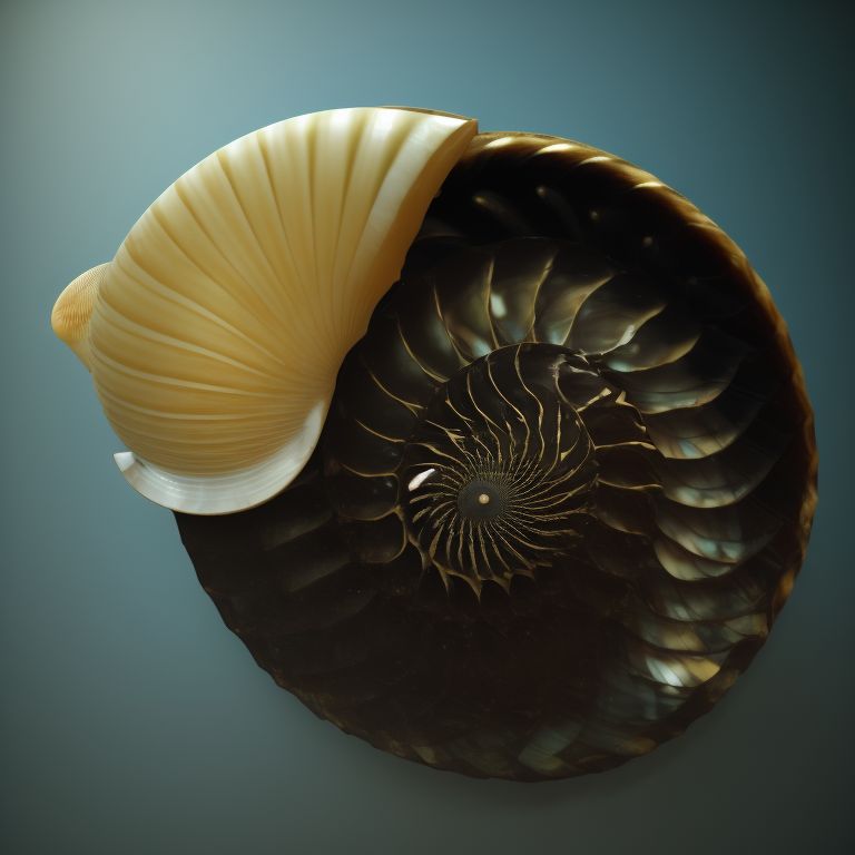 mantio.eu: (((nautilus shell showing inside spiral golden ratio ...