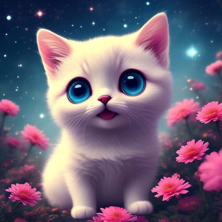 few-mole973: little cat fat, cute, big eye,villi, Super Cute And ...