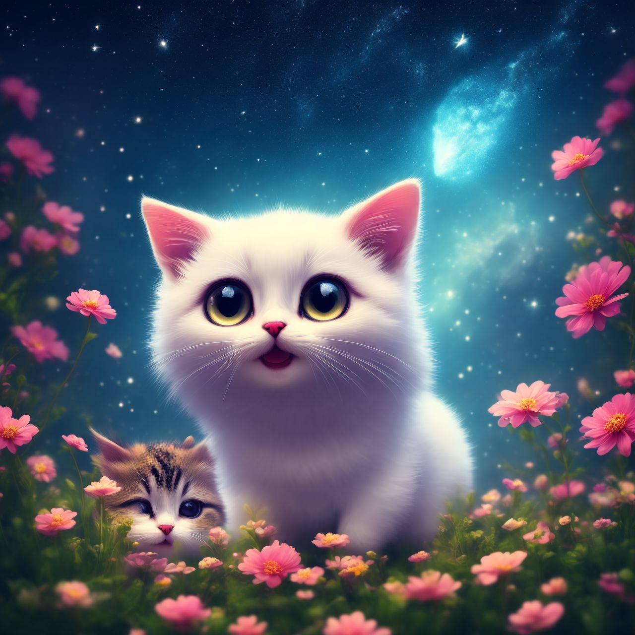 few-mole973: little cat fat, cute, big eye, villi, Super Cute And ...