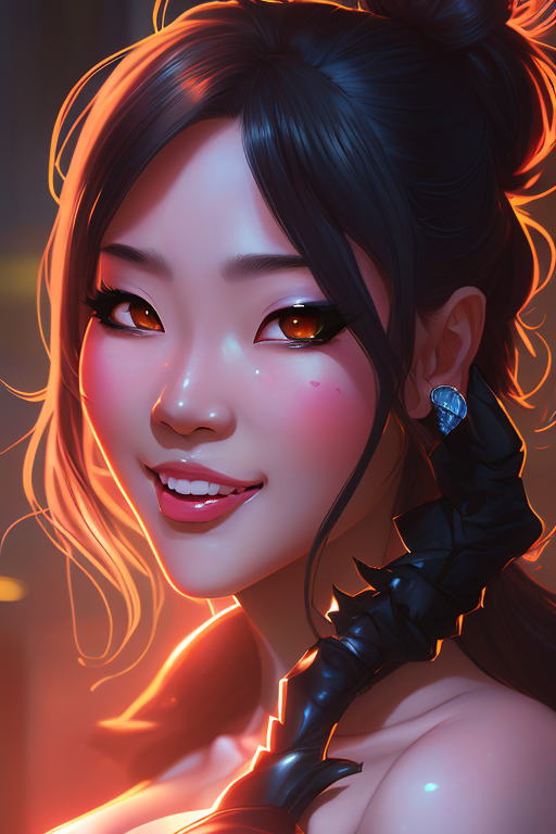 In the peaceful embrace of evening's atmosphere lighting a beautiful ...