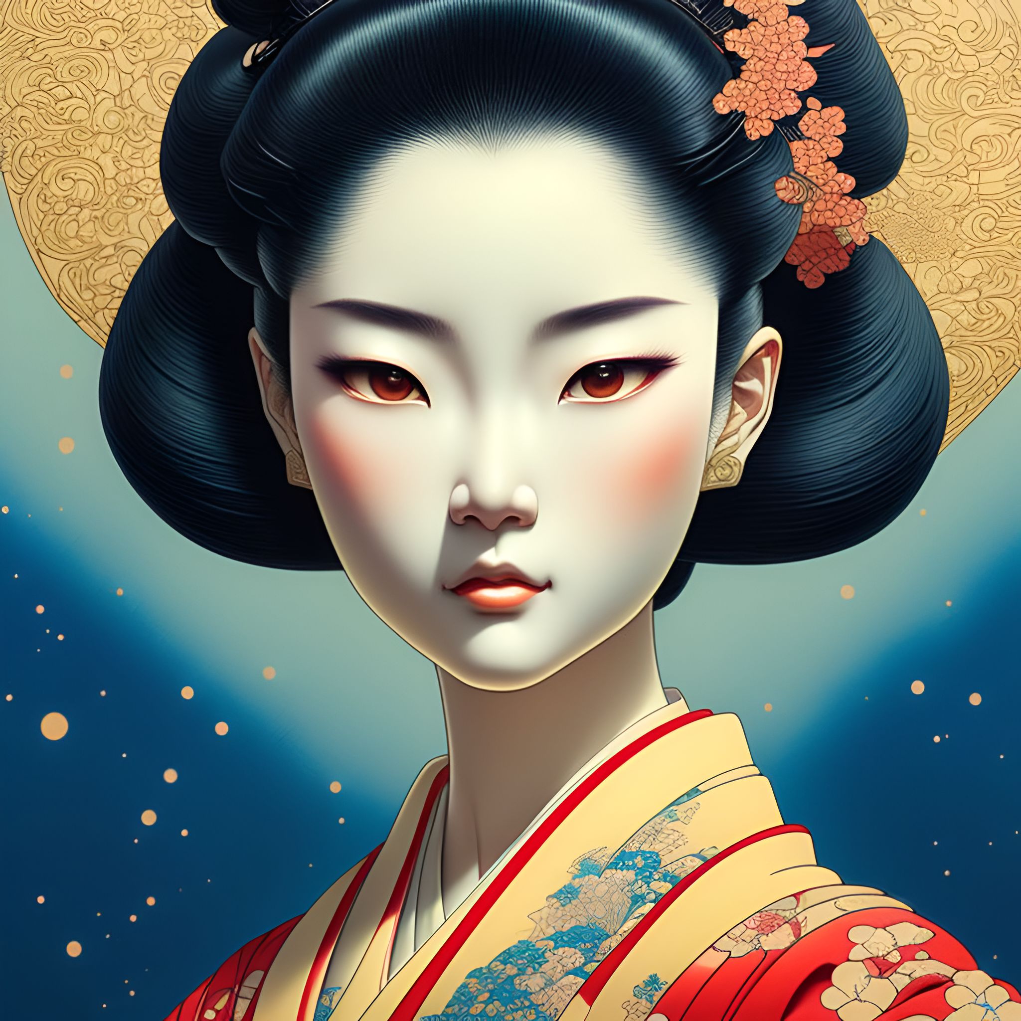 Modern Geisha Art