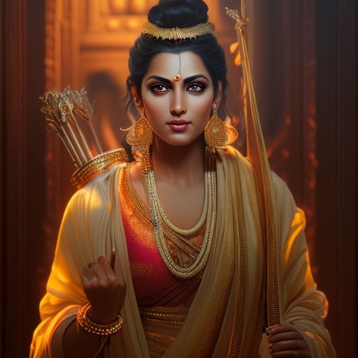 tart-cobra242: Waist high Portrait of an exotic beautiful Indian lord ...