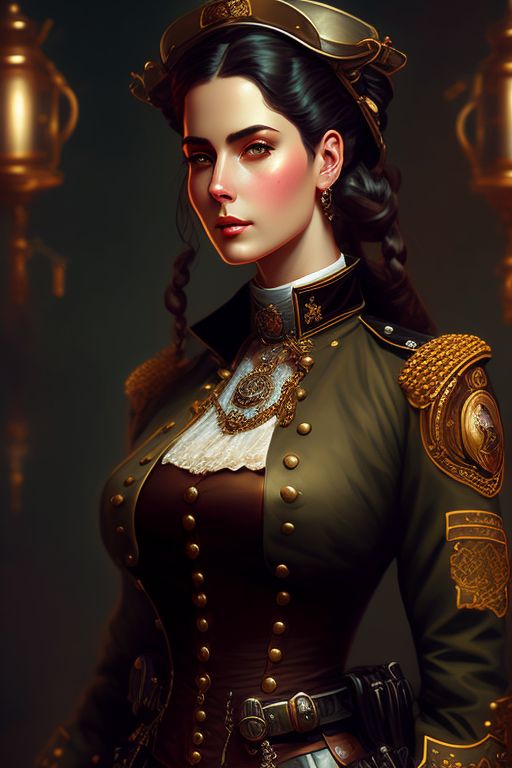 Steampunk Soldier Female