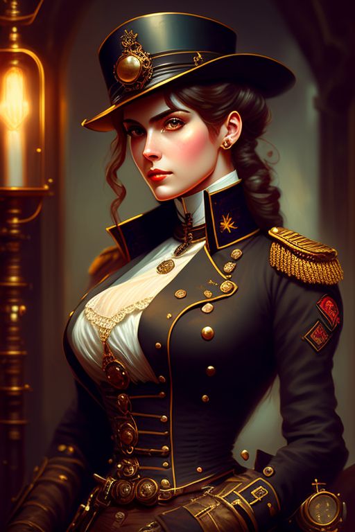 Steampunk Soldier Female