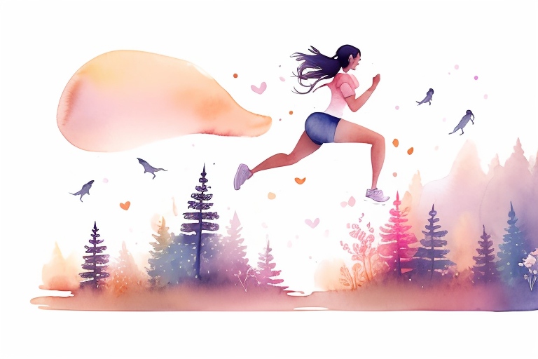 drafty-shrew643: An athlete girl running and jumping obstacles in a ...
