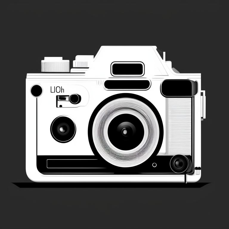 Simple Vintage Camera Vector