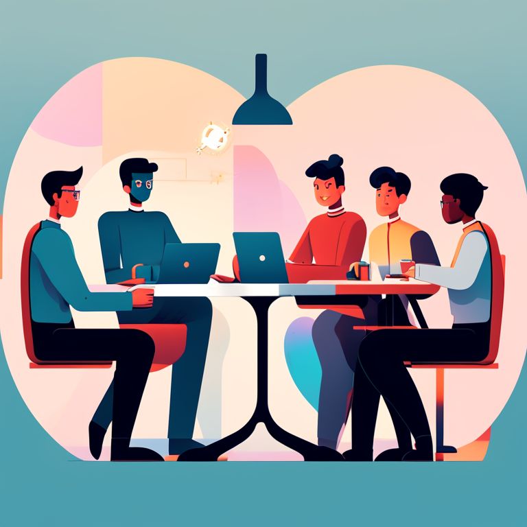 testy-ibex216: a compelling image that portrays a robot serving as a ...