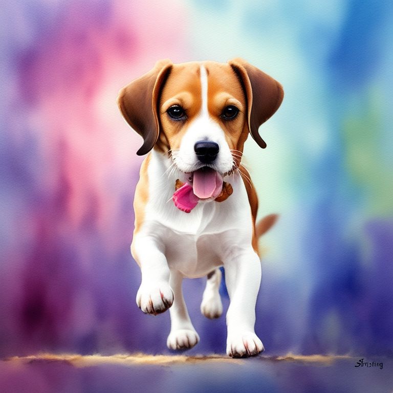 Beagle Running