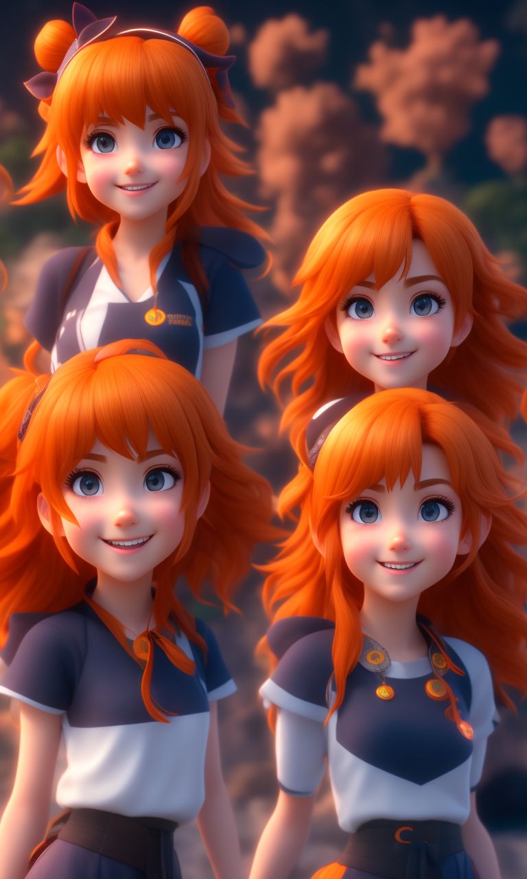 offbeat-ape904: beautiful Hinata smiling, anime style, wavy hair ...