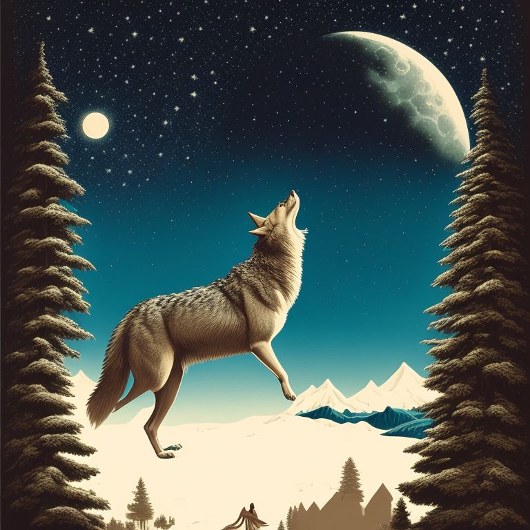 Lone Wolf Howling